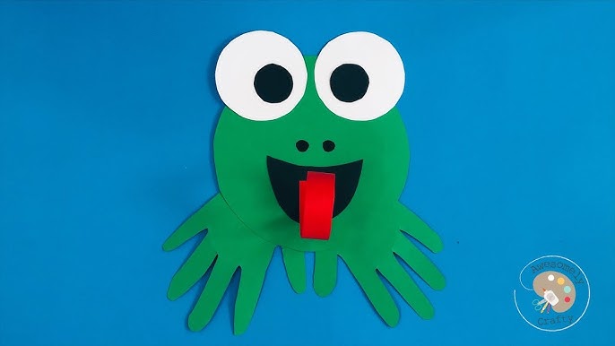 Kids Craft Kit-Handprint Frog | Acorn