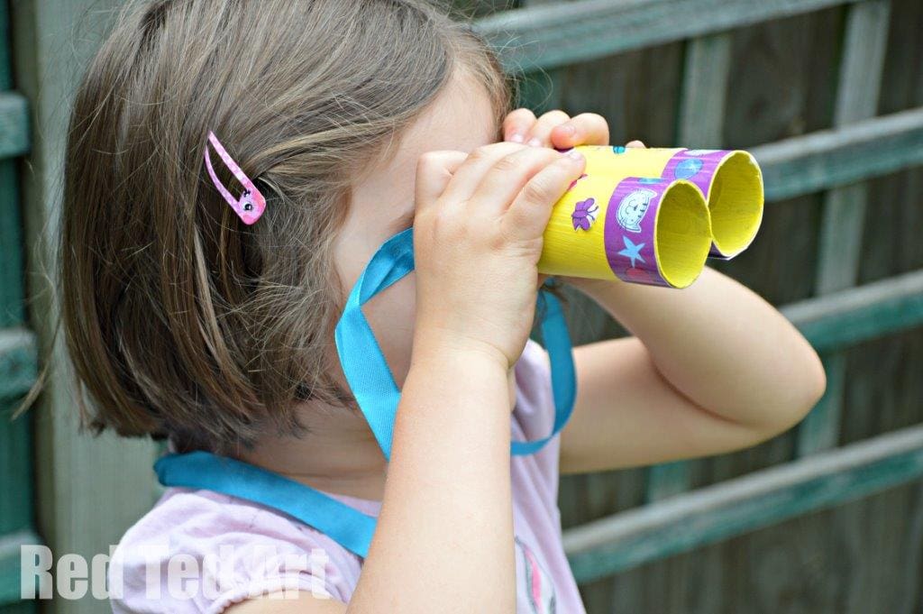 June Kids Craft Kit-Binoculars | Acorn